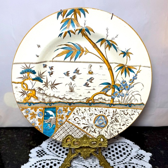 Accents | Antique Rare Bat Birds 180s Victorian Aesthetic Movement Era ...